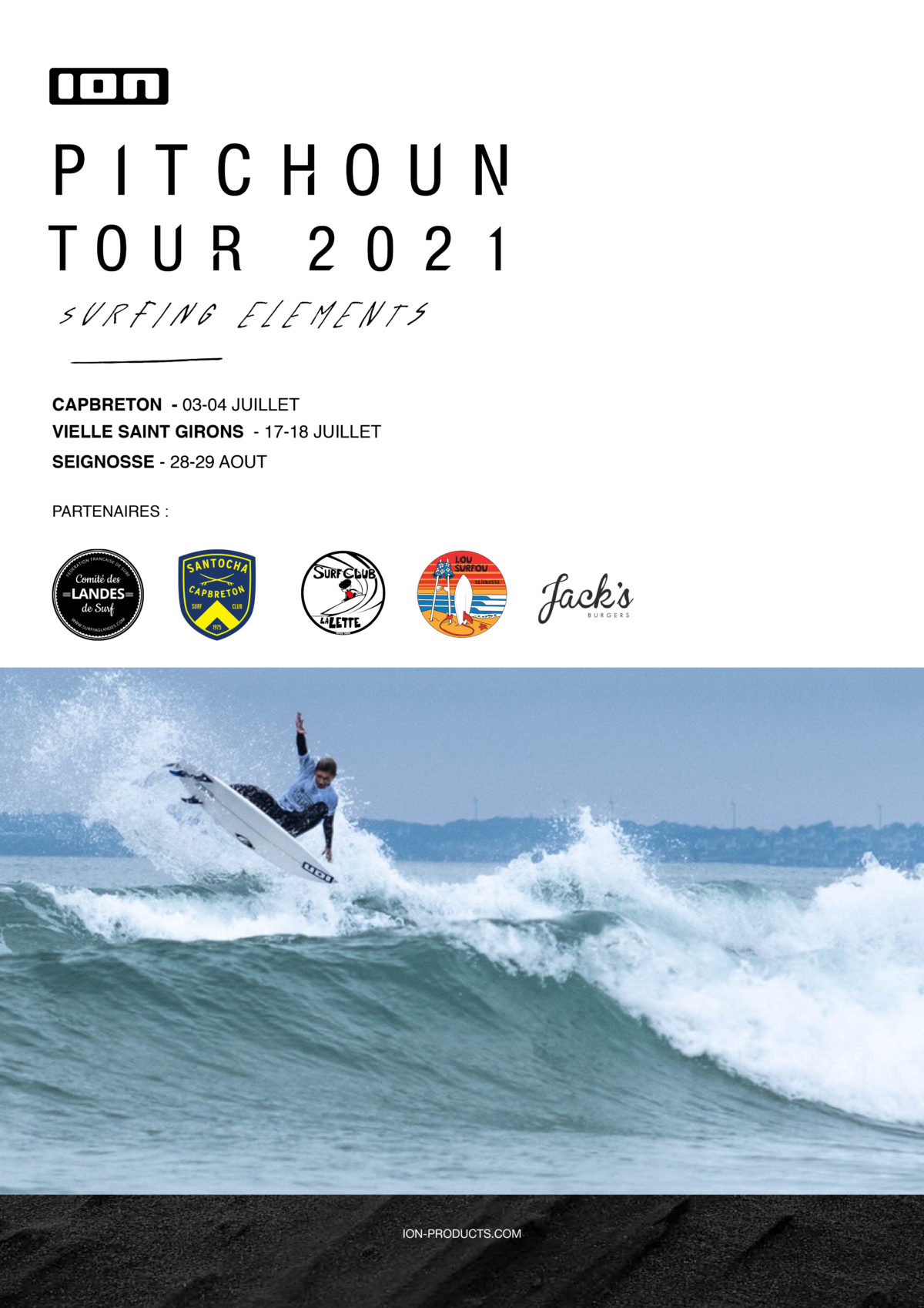 ION Pitchoun Tour 2021 – Surfing Landes